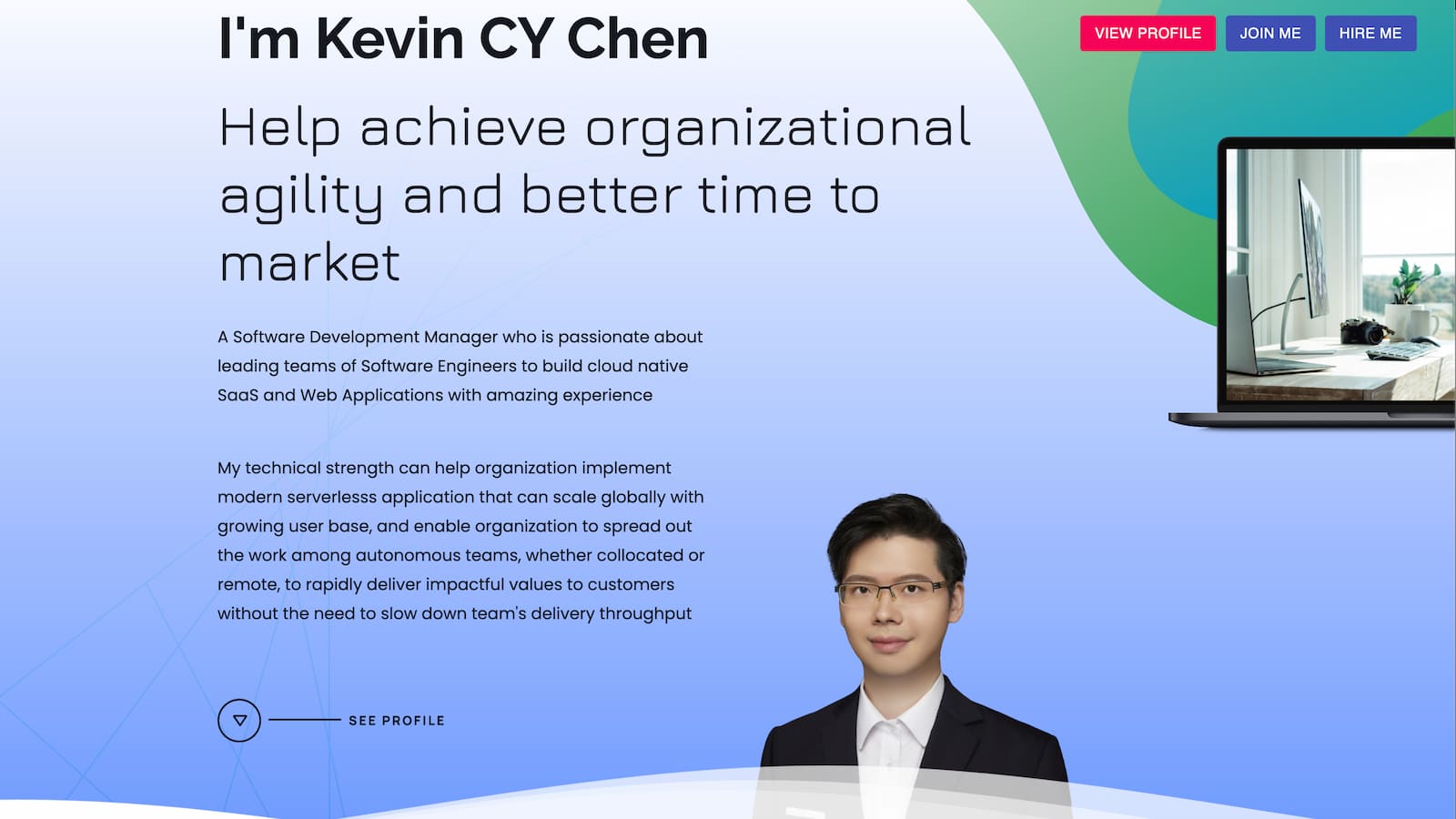 Profile: I am Kevin CY Chen